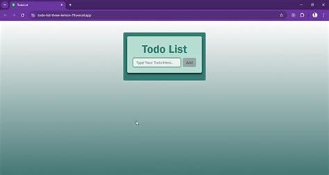 React Webdevelopment Bootstrap Javascript Frontend Coding Todolist Mohamed Swadique