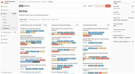 Milestones Gitlab 中文文档 书栈网 BookStack