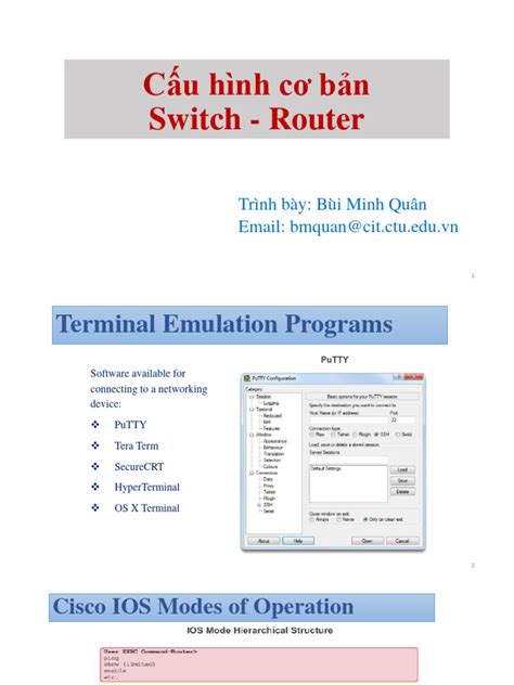 Switch Router Config Pdf