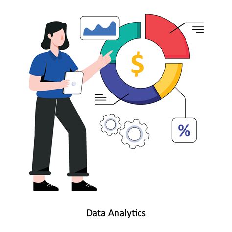 Data Analytics Flat Style Design Vector Illustration Stock Illustration Vector Art At