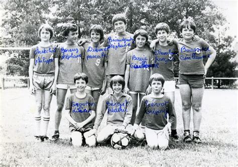 Photo De Classe Equipe De Foot De 1982 Institut Beaulieu Copains Davant