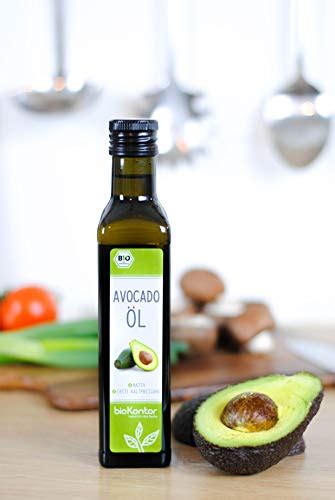 Avocadoöl Avocado Fruchtfleischöl Bio Zertifiziert nativ kaltgepresst rein von