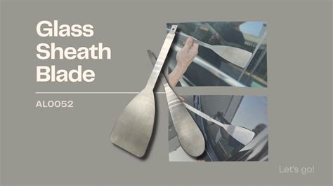 Auto Windshield Glass Sheath Blade Buy Removing Standard Auto Glass