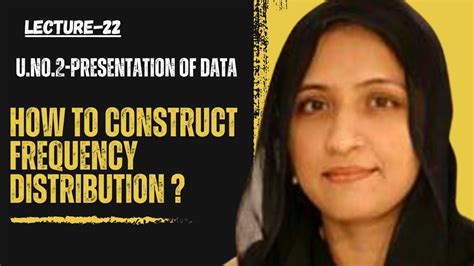 How To Construct The Frequency Distributionsteps To Construct The