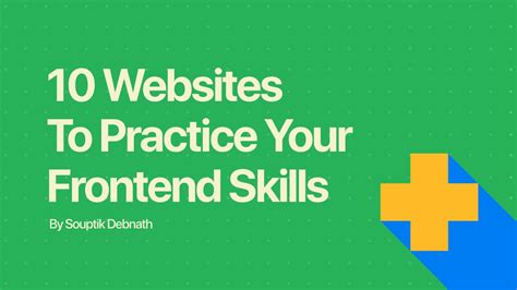 10 Websites To Practice Your Frontend Development Skills 😲 Devdojo