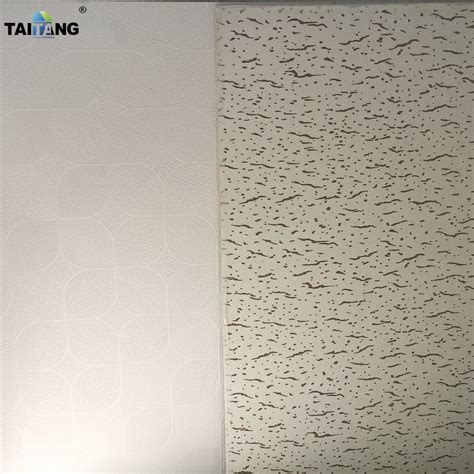 Thailand 2x4 Drop In Decorative Ceiling Tiles Plastic Pvc Ceiling