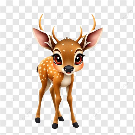 귀여운 아기 사슴 만화 스타일 큰 눈 얼룩 사슴 금뿔 큰 사슴 이미지 클립 아트 클립 아트 귀여운 아기 사슴 Png 일러스트 및 이미지 에 대한 무료 다운로드