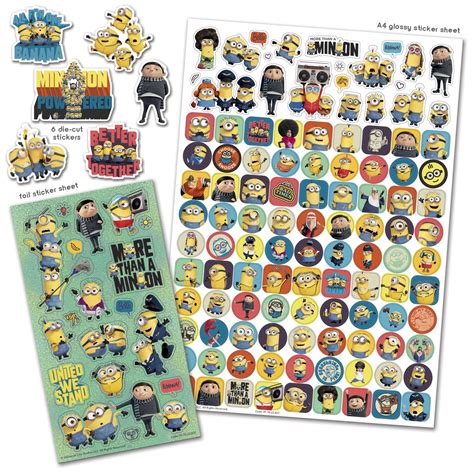 Minions The Rise Of Gru Mega Pack Paper Projects