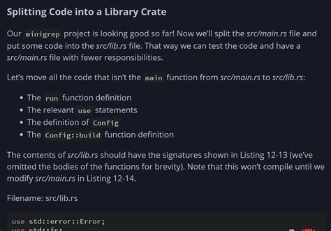 How To Define A Separate Lib Rs In The Same Folder With Main Rs Help
