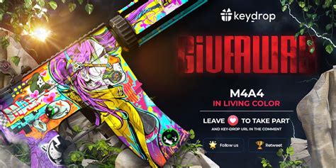 Key On Twitter Giveaway On M4a4 In Living Color 🎁 👊 Just