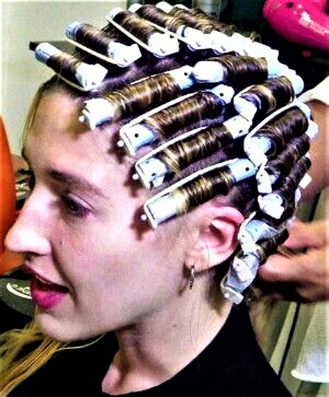 Pin By Bobbydan Emerson On Vintage Pics Of Rollers 2 Getting A Perm