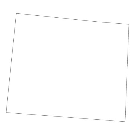Colorado State Map Map Of The Us State Of Colorado 35791360 Vector