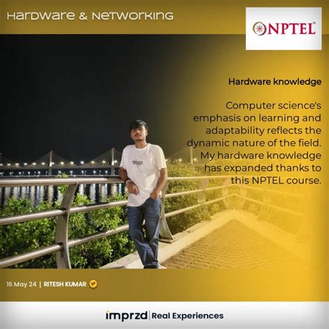 ritesh kumar on linkedin nptel