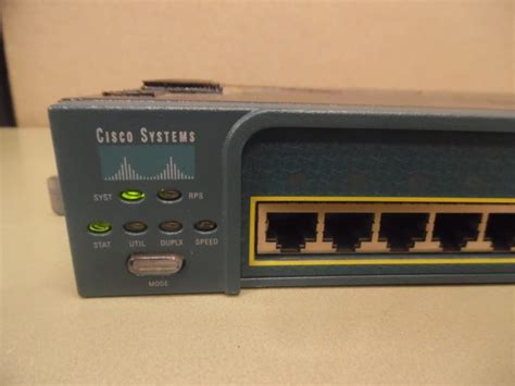 Cisco Catalyst 2950 Series 24 Port Ethernet Switch W Power Cable WS C2950T 24 Max Marine