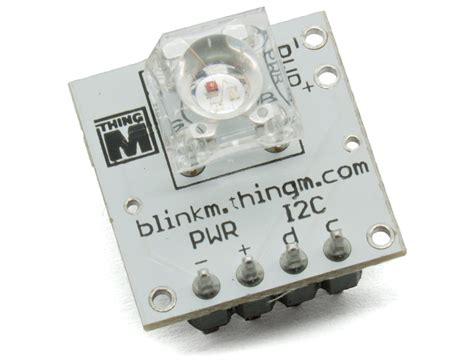 K P Blinkm I C Kontrollerad Rgb Led Till R Tt Pris Electrokit