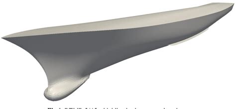 Figure 1 From Openfoam In Marine Hydrodynamics Semantic Scholar