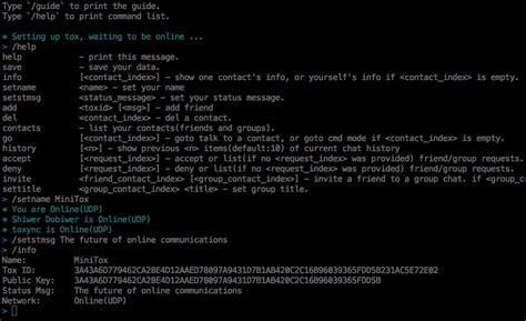 Github Hqwrongminitox Minimal Client For Tox