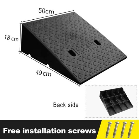 KSL Footpath Tire Rubber Ramp Tire Ramp Footpath Path Car Load Bearing