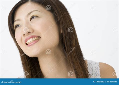 Femme Japonaise De Sourire Photo Stock Image Du Personne 10127552