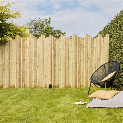 Panneau Bois Cleveland Cerland L180 X H182 Cm Naturel Leroy Merlin