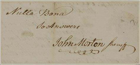 Declaration Of Independence John Morton