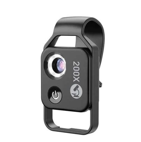Icity Apexel 200x Phone Microscope Lens Black