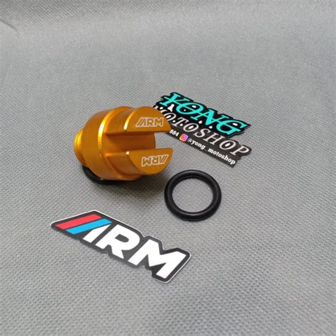 Jual Tutup Oli Mesin Universal Arm Full Cnc Yamaha Aerox Nmax Lexi Honda Vario Beat Pcx Adv