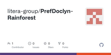 Github Litera Group Prefdoclyn Rainforest