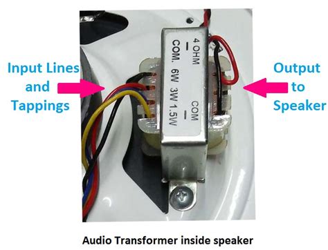 Why Transformer Is Connected In Some Speakers Distributed Audio System ETechnoG