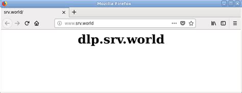 Centos 8 Nginx Reverse Proxy Server World