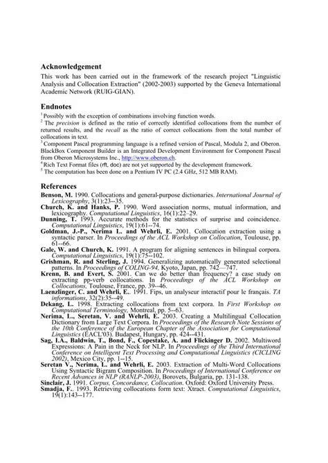 PDF A Tool For Multi Word Collocation Extraction And Visualization In Multilingual Corpora