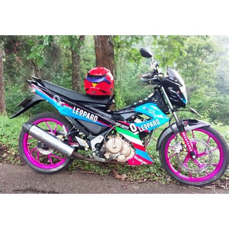 Jual Stiker Decal Satria F150 2013 2015 Full Body Stiker Satria Fu