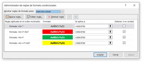 CONTAR CELDAS POR COLOR CON FORMATO CONDICIONAL Macros y programación VBA Ayuda Excel