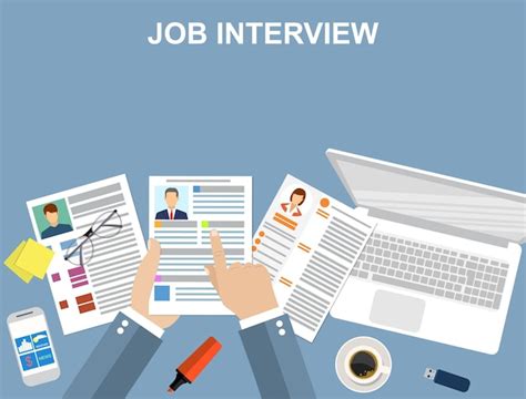 인적 자원 관리 개념 프리미엄 벡터