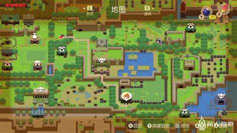 Switch《塞尔达传说 织梦岛》流程攻略四 交换物品and收集金叶子 3楼猫