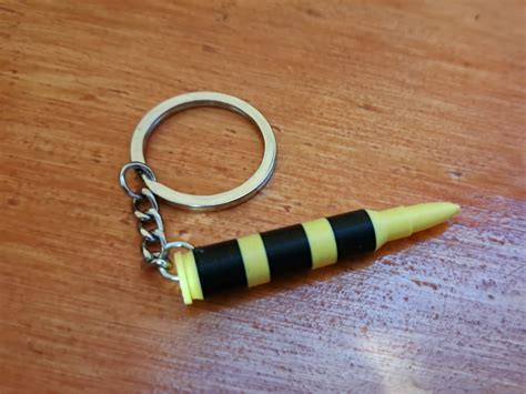 Rust Explosive Ammo Keychain By Doteroentusiasta Makerworld