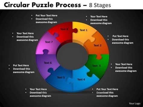 PowerPoint Presentation Circular Chart Circular Puzzle Ppt Backgrounds