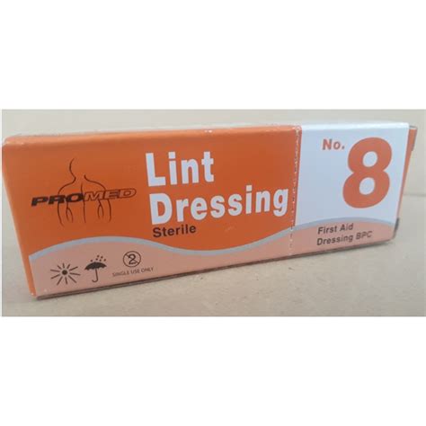 First Aid Lint Dressing 8 Shopee Malaysia