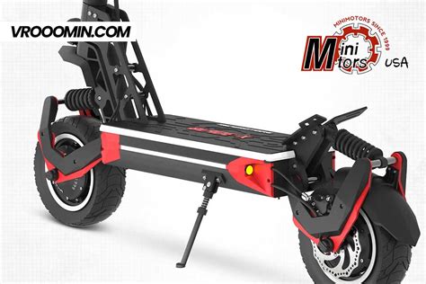 Minimotors Usa Launches Blade X 40 Mph Sports Electric Scooter Vrooomin