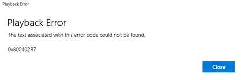 How To Troubleshoot Dvd Playback Error 0x80040287