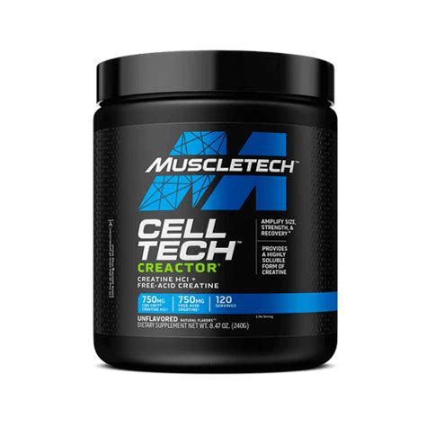 Cell Tech® Creatine Build Strength And Muscle Fast · Muscletech