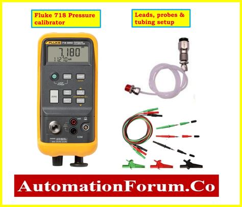Calibration Of Pressure Switch Using Fluke 718 Pressure Calibrator