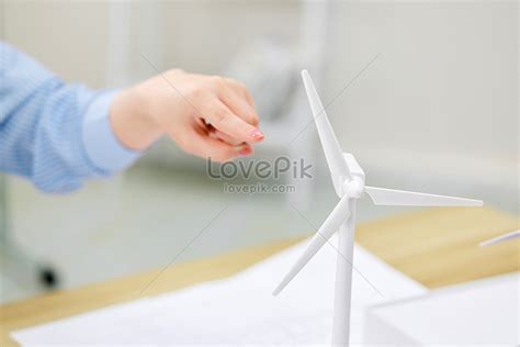 Windmill Model On Desk Picture And Hd Photos Free Download On Lovepik