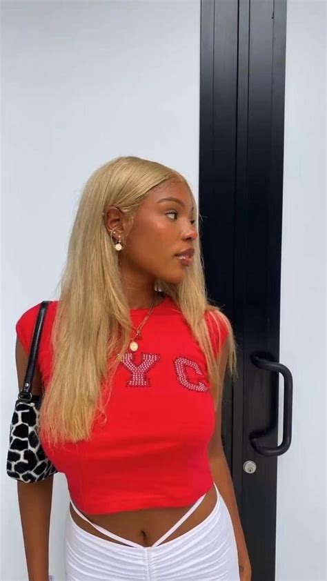 Summerxxxbeauty Blonde Hair Black Girls Blonde Hair Girl Cool Blonde Hair