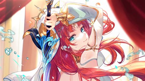 Tapety anime dívky Genshin Impact Nilou Genshin Impact 3840x2160