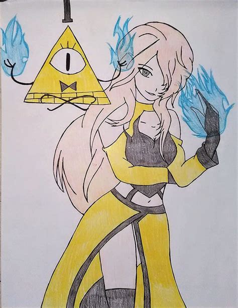 Oc And Bill Cipher Gravity Falls Bill Cipher Human Sketches Bill Cipher