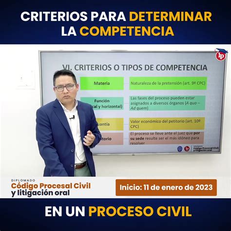 Criterios Para Determinar La Competencia En Un Proceso Civil Deja Tu