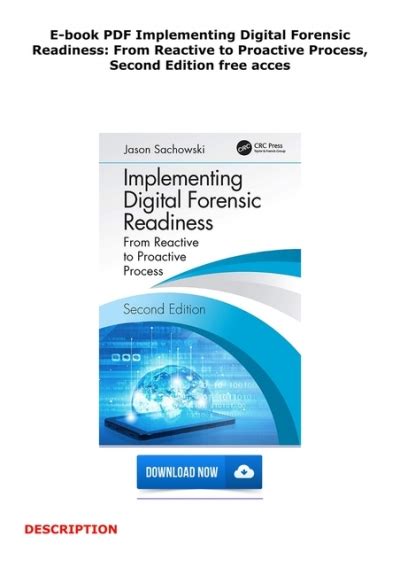 E Book Pdf Implementing Digital Forensic Readiness From Reactive To