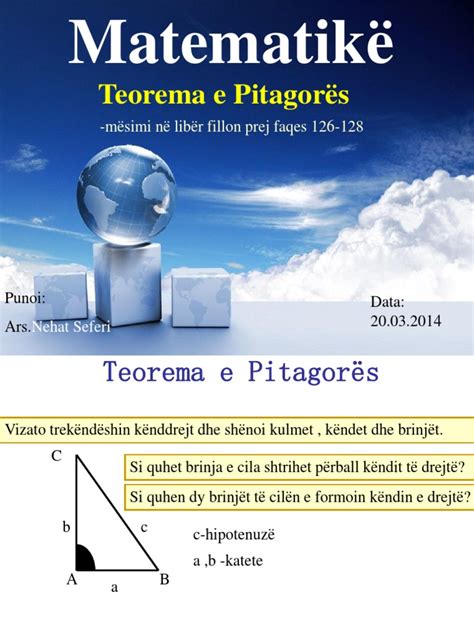 Teorema E Pitagores Matematik