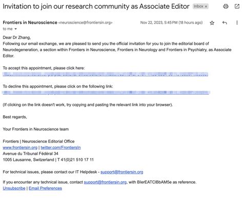 公众号核心成员受邀成为2区4 3分杂志的associate Editor 杭州善思耳医学科技有限公司